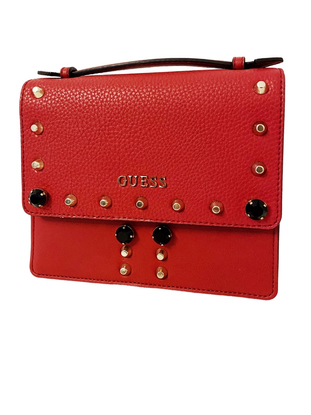 Red tote handbag Guess, buy pre-owned at 68 EUR