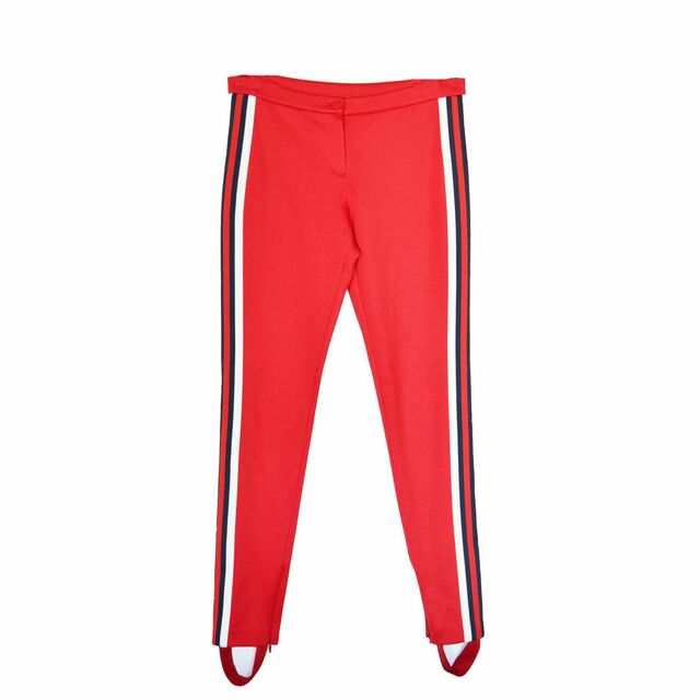 Red conic pants with side pinstripe Gucci - M, buy pre-owned at 100 EUR